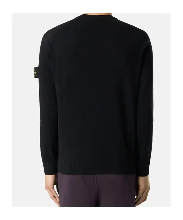 Stone Island Compass Badge Crewneck Jumper