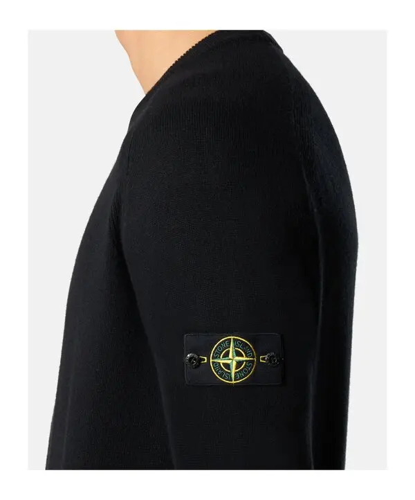 Stone Island Compass Badge Crewneck Jumper