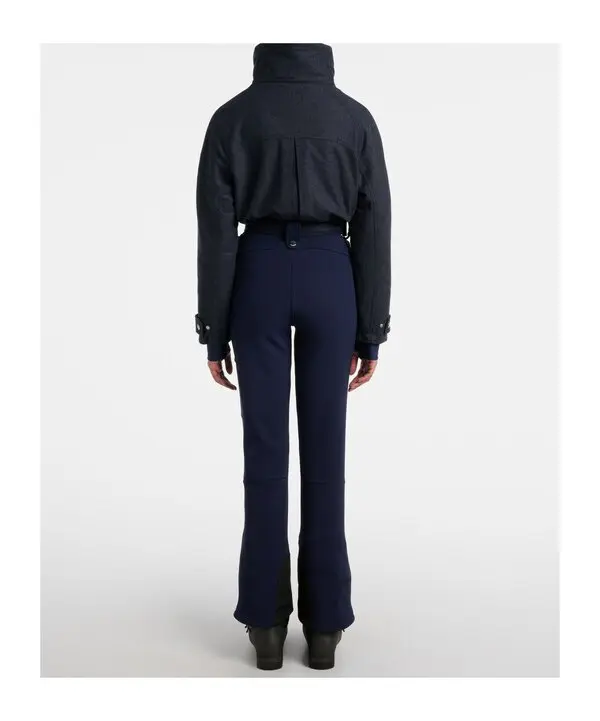 Cordova Zippered Long-sleeved Ski Jumpsuit With Belted Waist