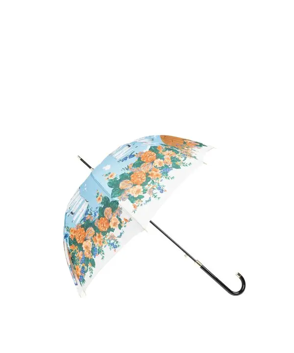 Moschino Floral Print Long Pole Parasol