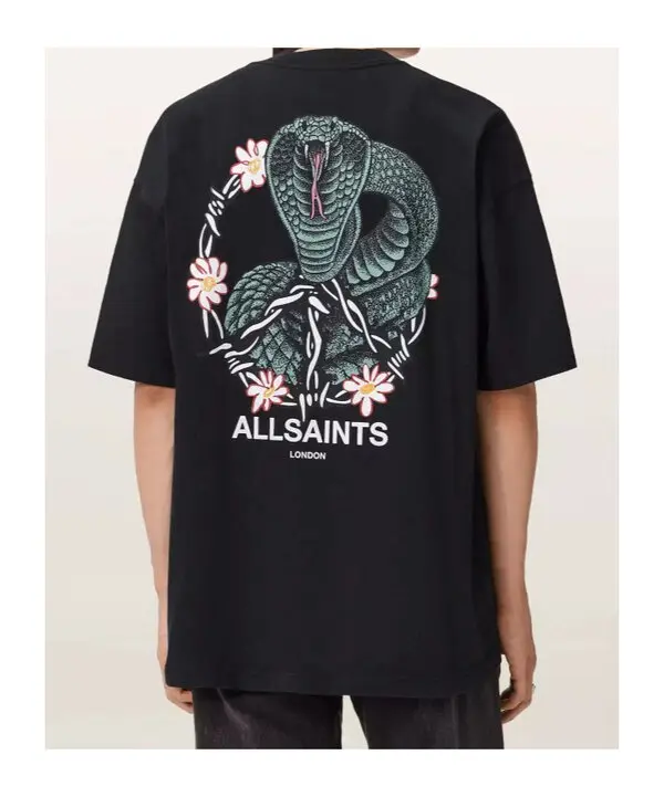 ALLSAINTS Snakebite Graphic T-shirt