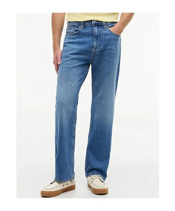 Tommy Hilfiger Straight Leg Belt Loop Jeans