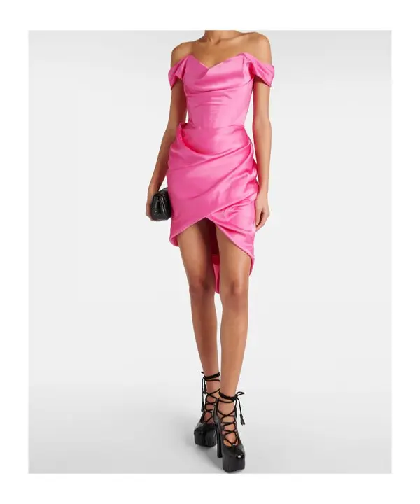 VIVIENNE WESTWOOD Nova Cora Crêpe Satin Mini Dress