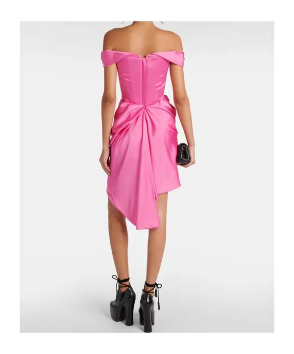 VIVIENNE WESTWOOD Nova Cora Crêpe Satin Mini Dress