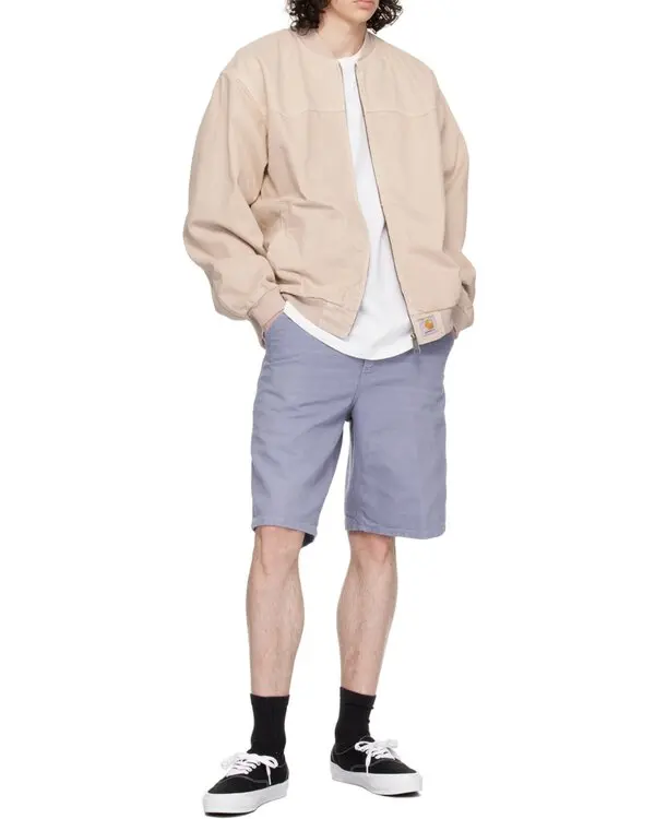 Carhartt Work In Progress Logo Patch Chino Shorts