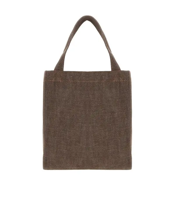 A.p.c. Logo Top Handle Tote Bag
