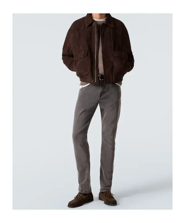FRAME Flap Pocket Leather Jacket