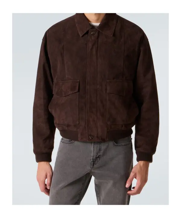 FRAME Flap Pocket Leather Jacket