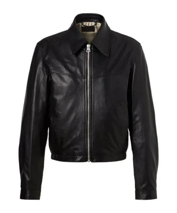 LEMAIRE Leather Blouson Jacket