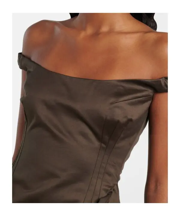 Magda Butrym Strapless Dress