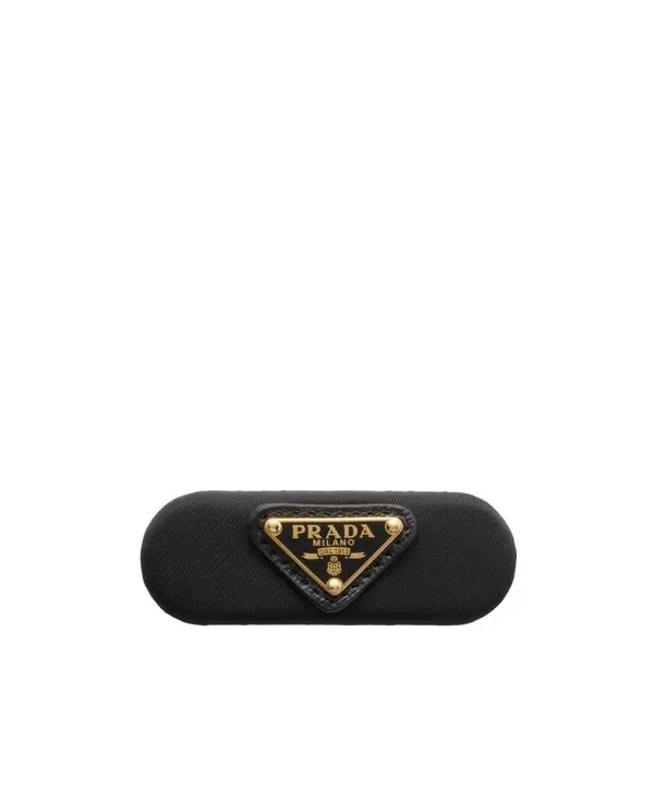 Prada Structured Trilby Hat Clip - Black