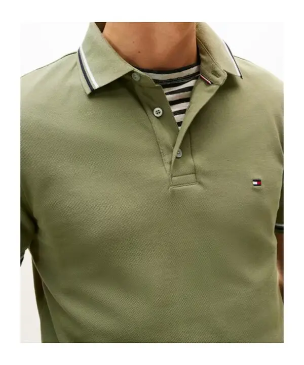 Tommy Hilfiger Slim Tipped Polo Shirt