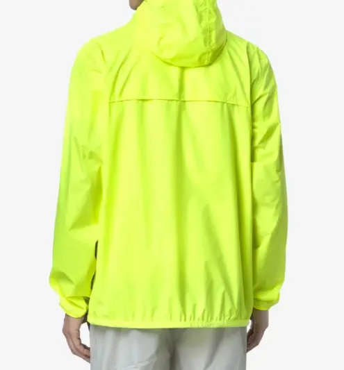 K-WAY Packable Mid Jacket With Drawstring Hood And Vents