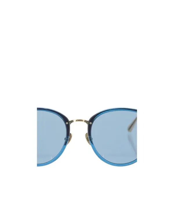 Linda Farrow Calthorpe Oval Frame Sunglasses