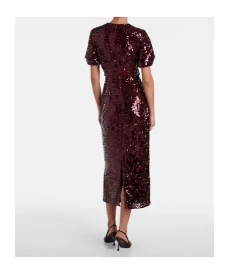 Erdem Sequined Midi Dress
