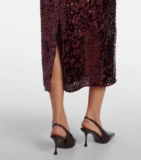 Erdem Sequined Midi Dress