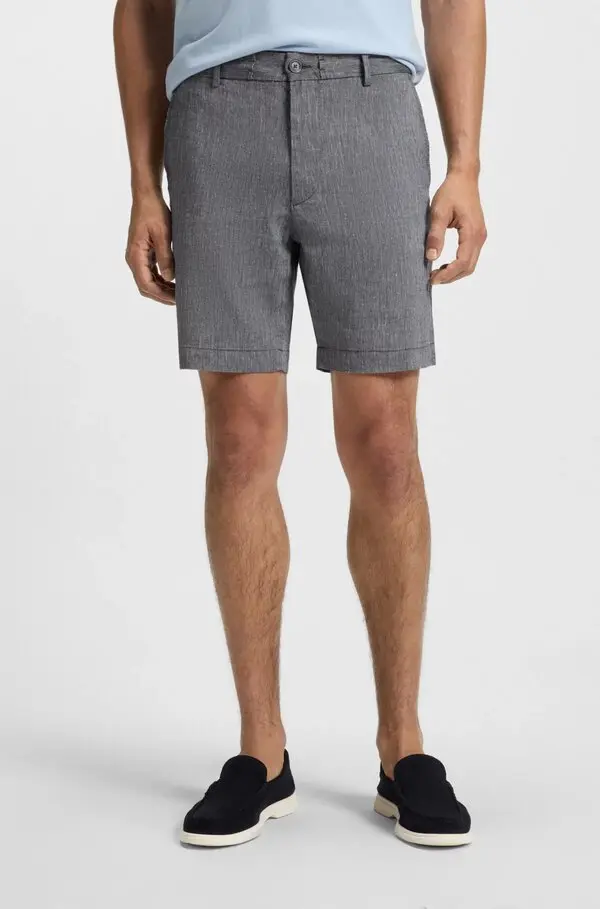 Hugo Boss Regular-fit Drawstring Shorts