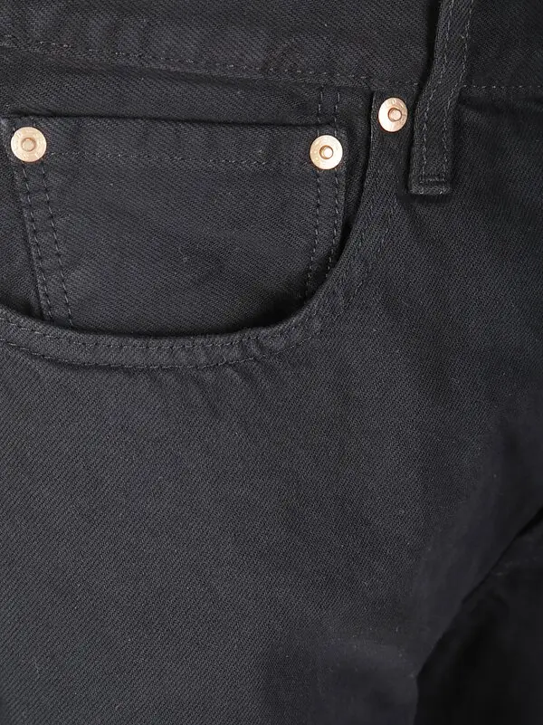LEVI'S 501 Logo Patch Straight Leg Jeans