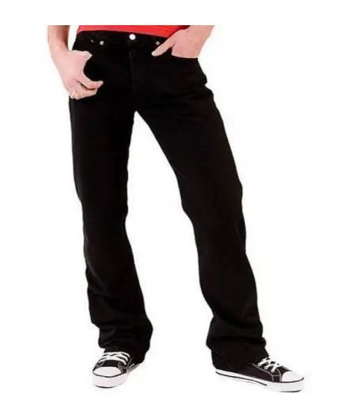 LEVI'S 501 Logo Patch Straight Leg Jeans
