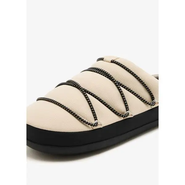 Moon Boot Quilted Flat Slippers