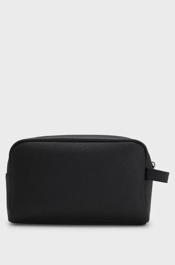 Hugo Boss Logo-plaque Zip Wash Bag