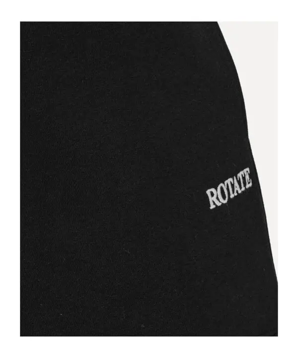 ROTATE BY BIRGER CHRISTENSEN Logo-embroidered Track Shorts