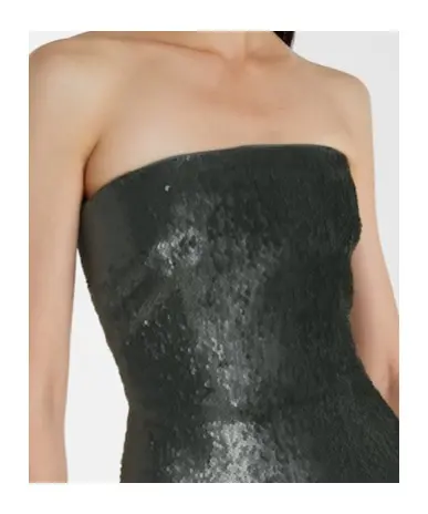 EMILIA WICKSTEAD Laelia Sequined Bustier Gown
