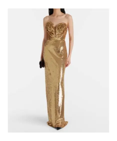 Carolina Herrera Sequined Gown