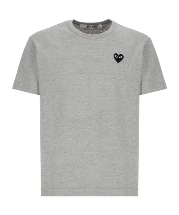 Play Comme Des Garcon Short-sleeved T-shirt - Gray
