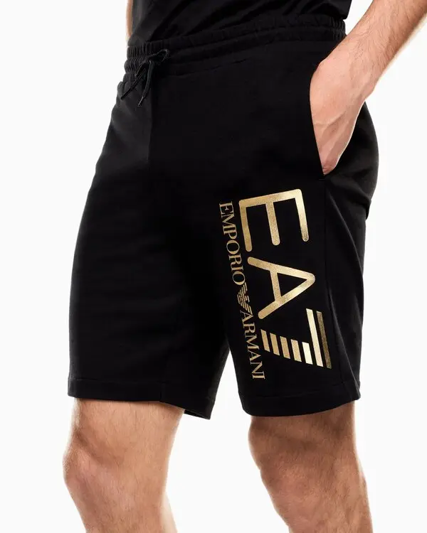 EA7 Wide-leg Shorts