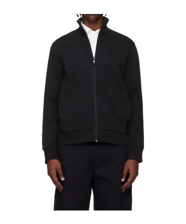 Hugo Boss Zippered Long-sleeved Sweatshirt