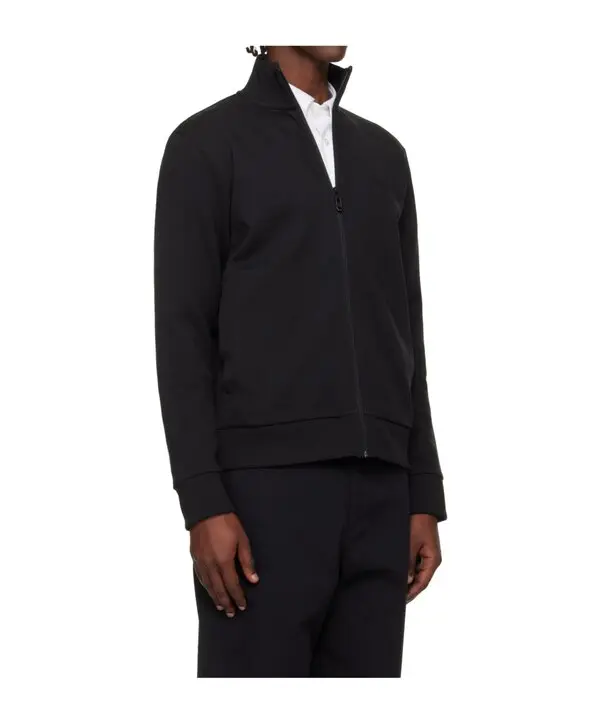 Hugo Boss Zippered Long-sleeved Sweatshirt