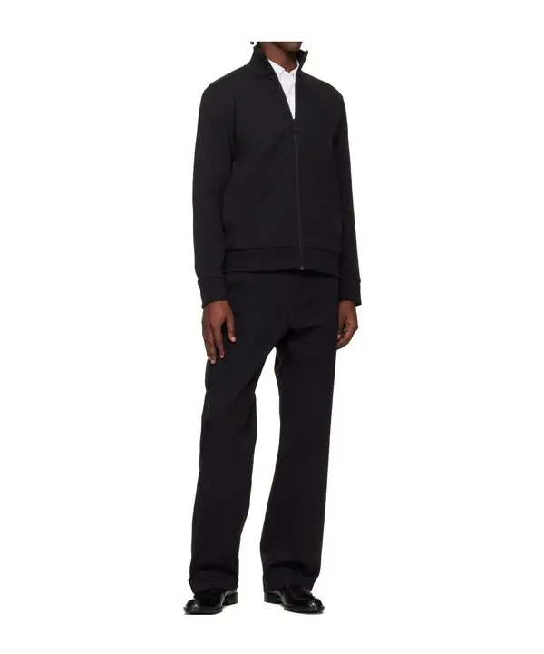 Hugo Boss Zippered Long-sleeved Sweatshirt