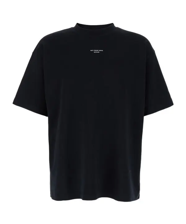 Drole De Monsieur Graphic T-shirt - Black