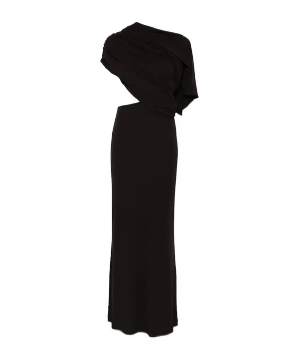Alberta Ferretti Draped Dress
