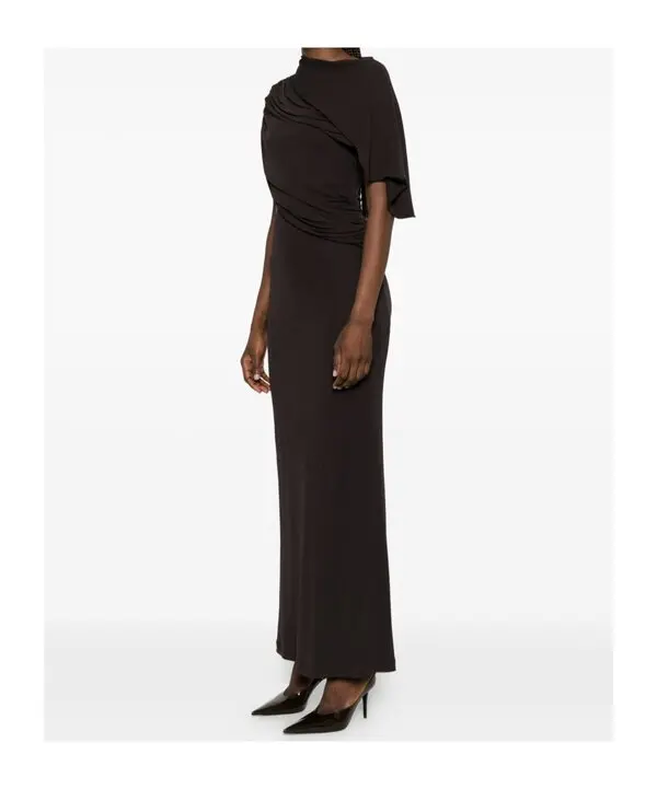 Alberta Ferretti Draped Dress