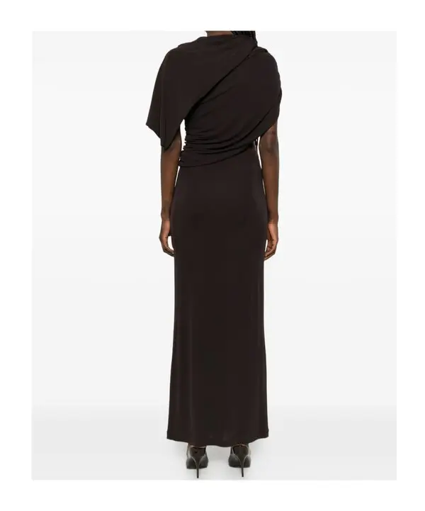 Alberta Ferretti Draped Dress