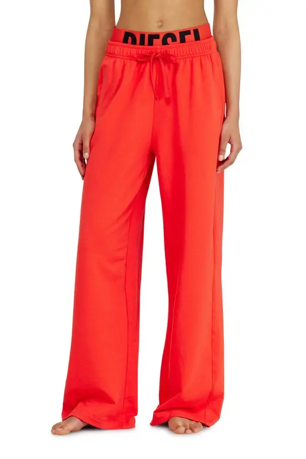 DIESEL® Logo Waistband Drawstring Track Pants