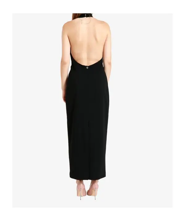 ANIYE BY Backless Halter Neck Maxi Dress