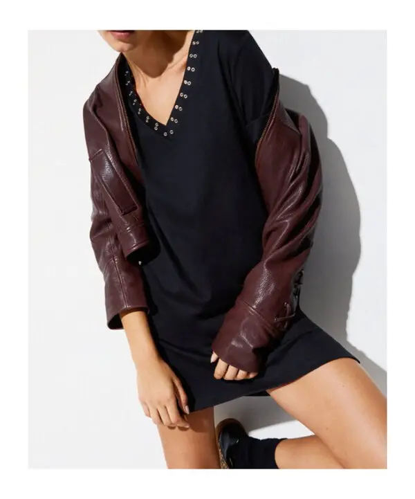 Liu Jo Decorative Eyelets Short Dress