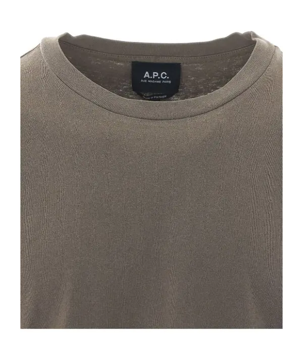 A.p.c. Logo-print Crew-neck T-shirt