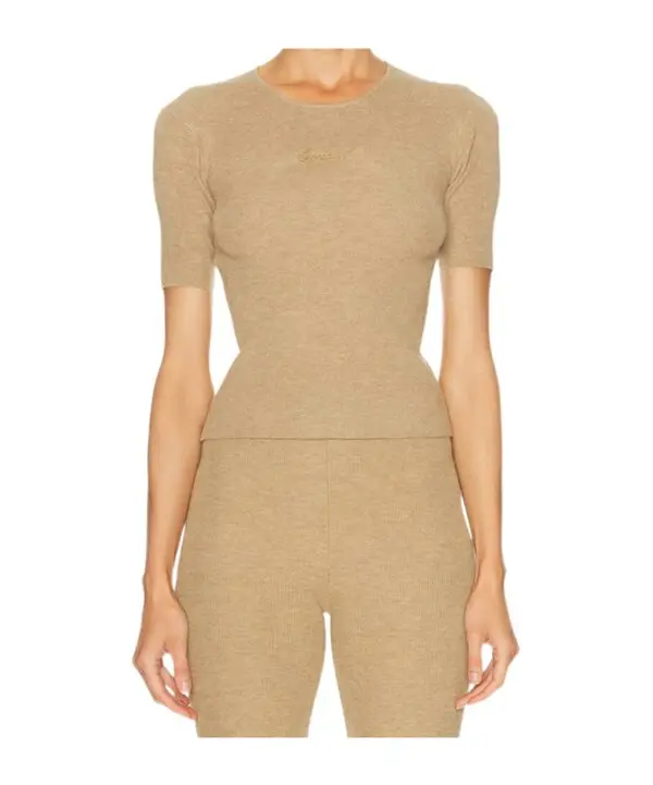 Fear Of God Essentials Ribbed T-shirt - Nude