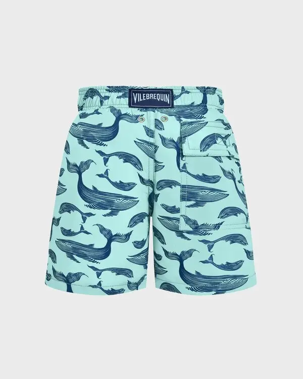 Vilebrequin Elasticated-waistband Whale Swim Shorts
