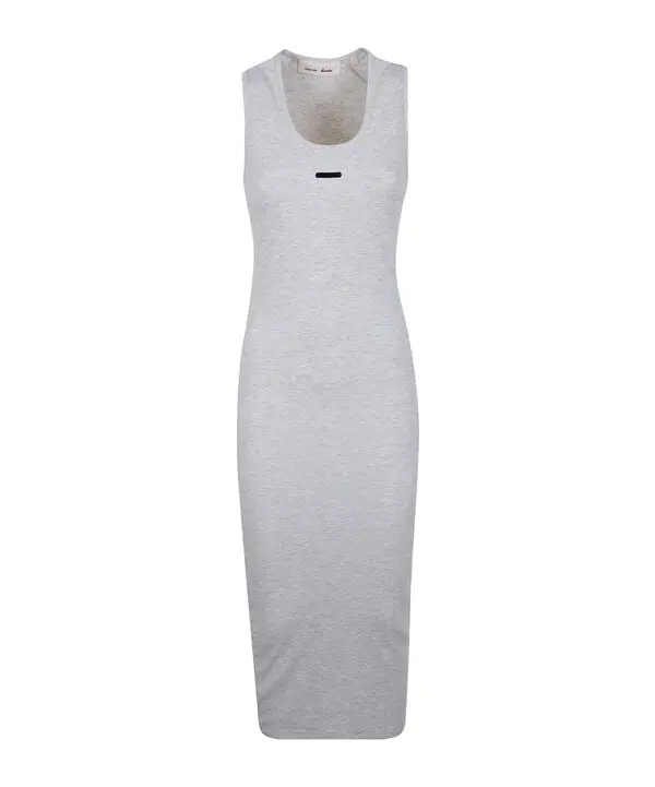 Fear Of God Ribbed-knit Maxi Dress - Gray