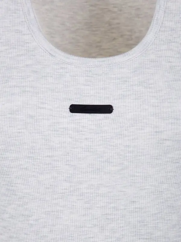 Fear Of God Sleeveless Ribbed-knit Maxi Dress