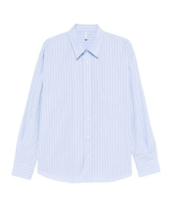 SUNFLOWER Striped Collar Shirt