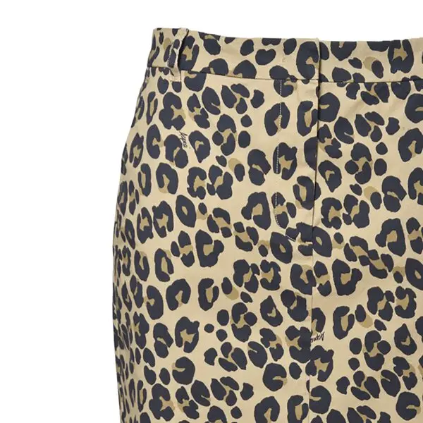 Aspesi Leopard-print Skirt