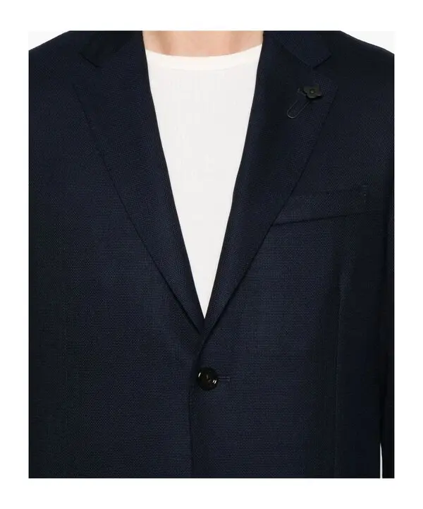 LARDINI Patch-pocket Blazer