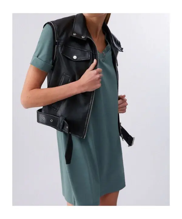 Liu Jo Decorative Eyelets Short Dress