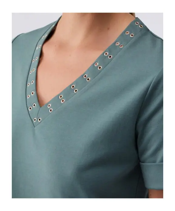 Liu Jo Decorative Eyelets Short Dress